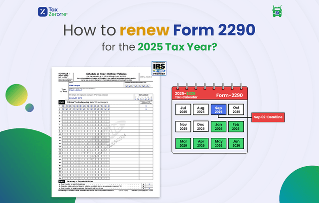 E-file IRS Form 2290 for 2025 | Get Schedule 1 in Minutes